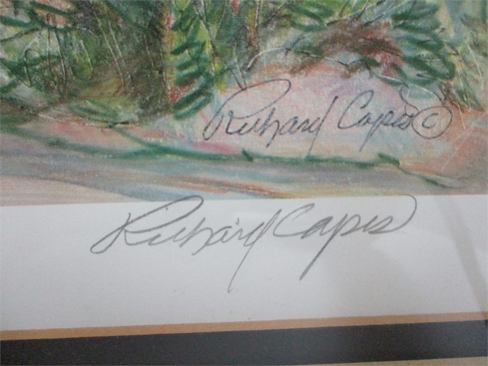 Auction Exchange USA - Sarasota, FL Limited Edition "Cafe Gardens ...